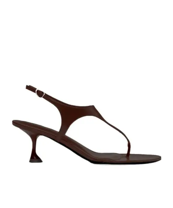 Proenza Schouler Tee Thong Sandals - Brown