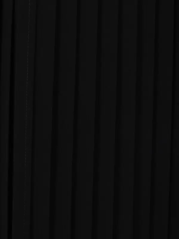 Comme Des Garçons Pleated Button Dress