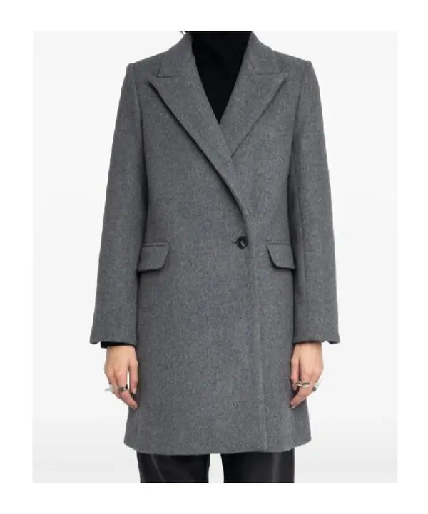 Zadig&Voltaire Single-button Coat