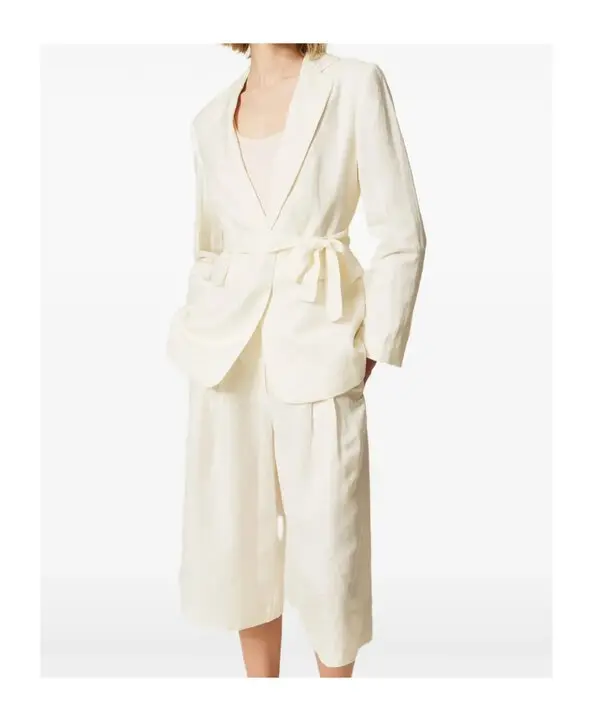TWINSET Pleated Bermuda Shorts