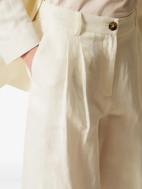 TWINSET Pleated Bermuda Shorts