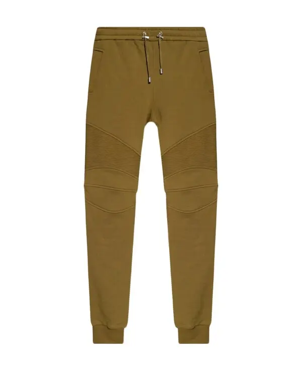 Balmain Flocked-logo Drawstring Track Pants