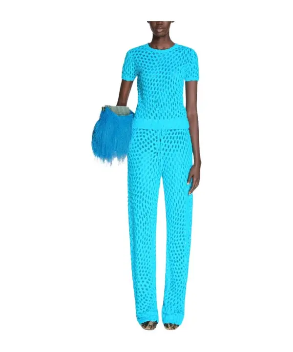 Dries Van Noten Drawstring Jersey Trousers