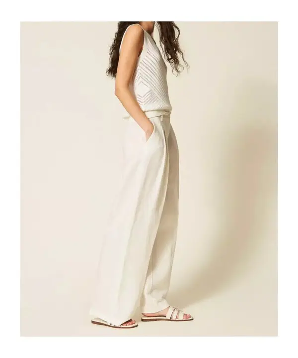 TWINSET High-rise Palazzo Pants