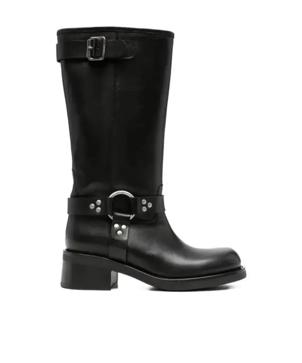 P.a.r.o.s.h Buckle-strap Studded Boots