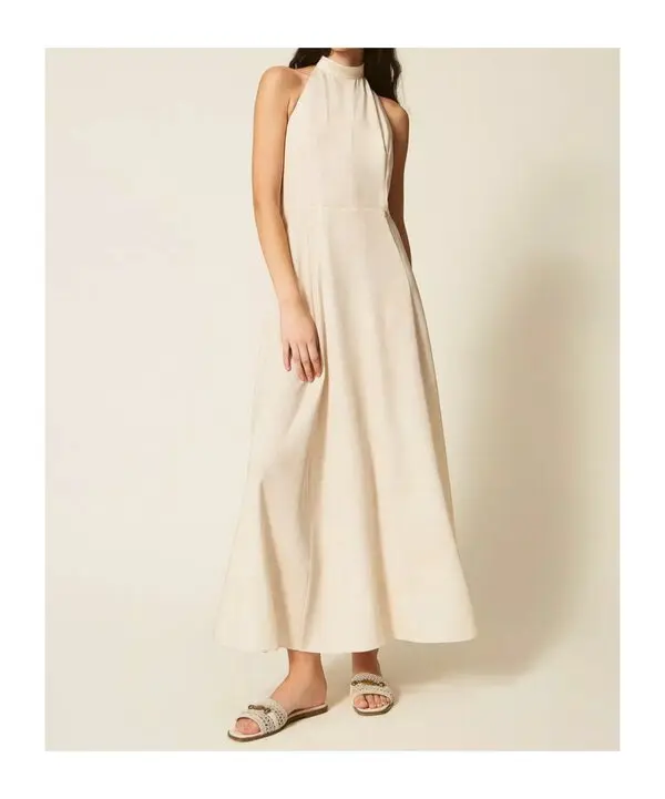 TWINSET Halterneck Tie Dress
