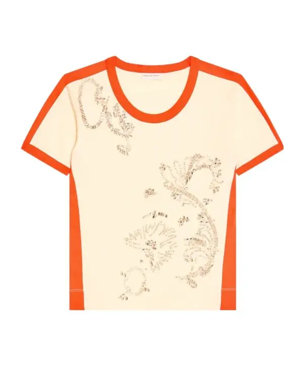 Dries Van Noten Embellished Appliqué T-shirt