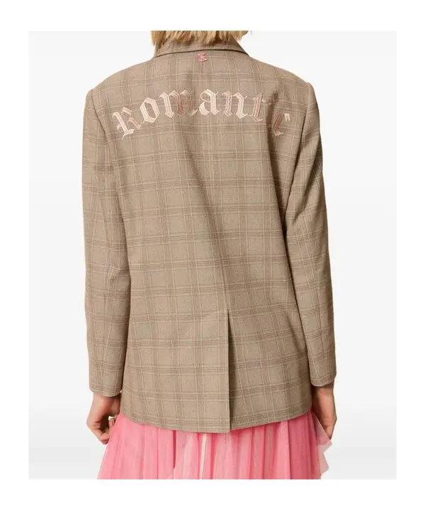 TWINSET Checked Blazer