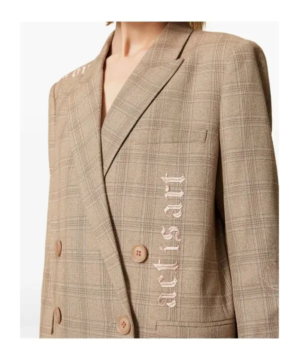 TWINSET Checked Blazer