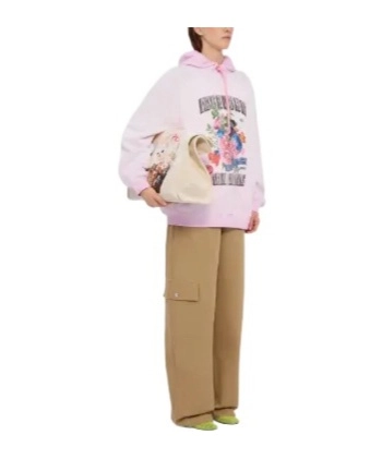 MSGM Floral-print Hoodie