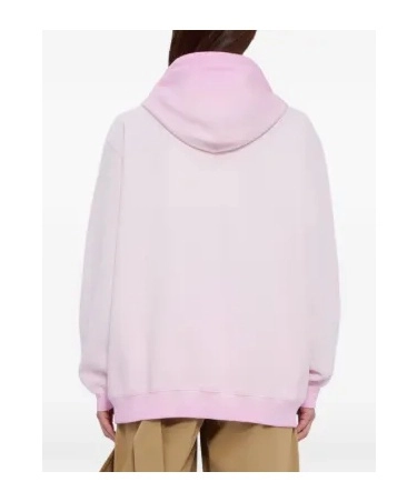 MSGM Floral-print Hoodie
