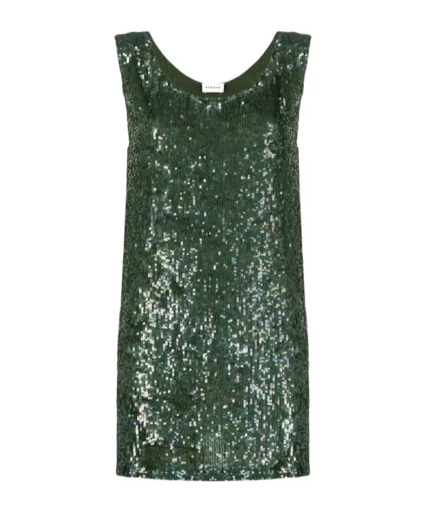 P.a.r.o.s.h Sequined Sleeveless Vest