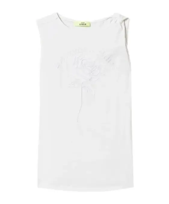 TWINSET Floral-embroidered Tank Top