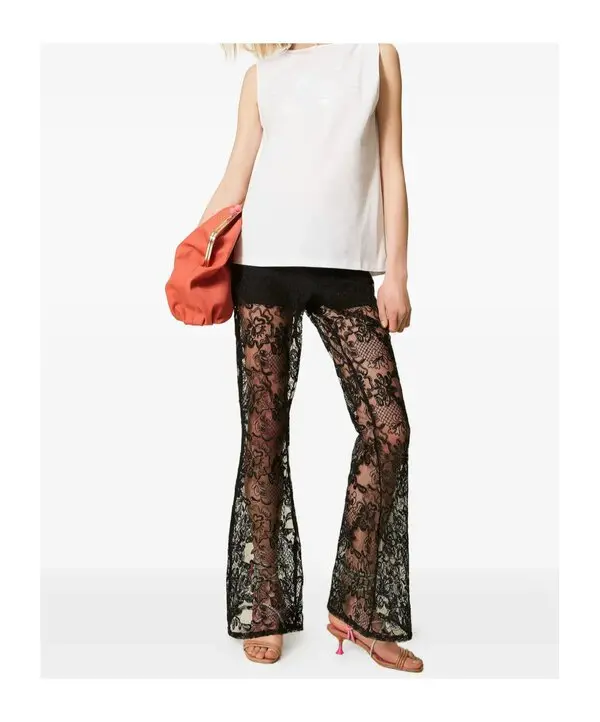 TWINSET Floral-embroidered Tank Top