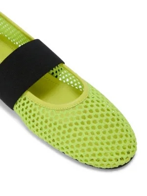 MSGM Round-toe Strap Ballet Flats