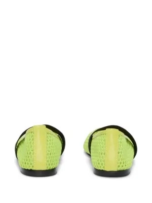 MSGM Round-toe Strap Ballet Flats