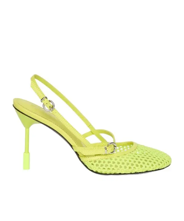 MSGM Round-toe Strap Pumps
