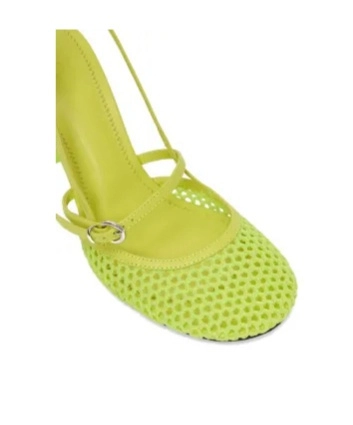MSGM Round-toe Strap Pumps