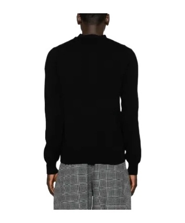 Play Comme Des Garcon Heart-patch Wool Cardigan