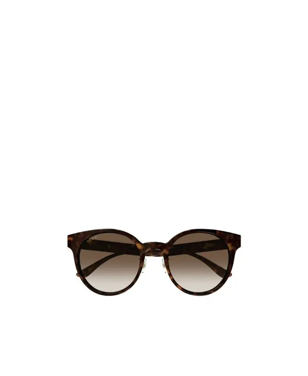 Gucci Round Frame Sunglasses - Black