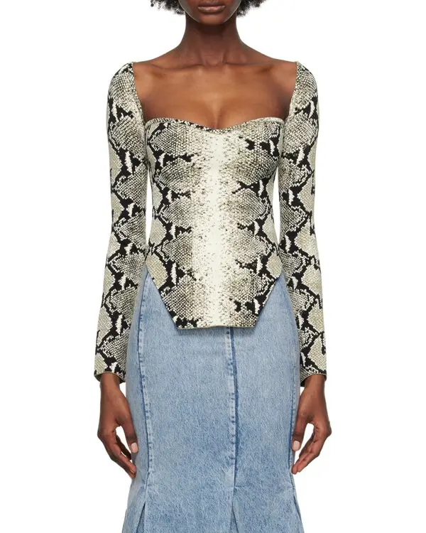 Khaite Maddy Off-shoulder Top
