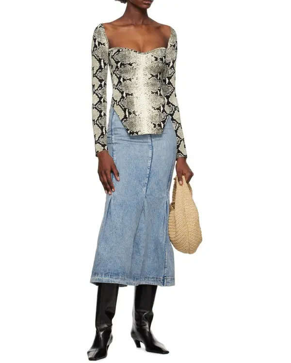 Khaite Maddy Off-shoulder Top