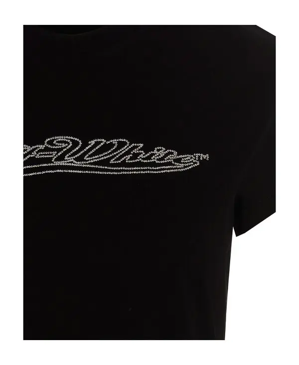 Off-White Bling Logo-print Short-sleeve T-shirt