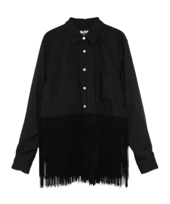 Comme Des Garçons Tassel Trim Shirt