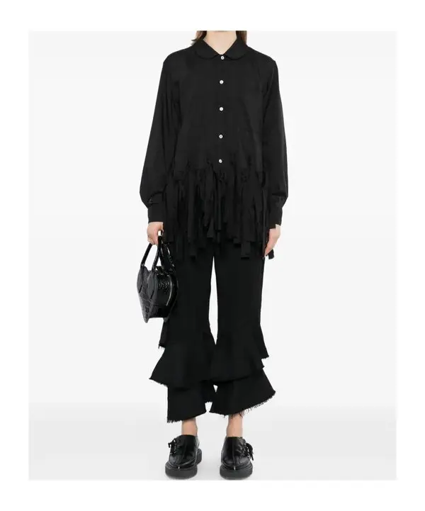 Comme Des Garçons Tasseled Trim Shirt