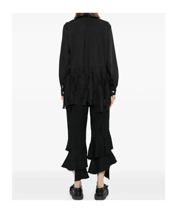 Comme Des Garçons Tasseled Trim Shirt