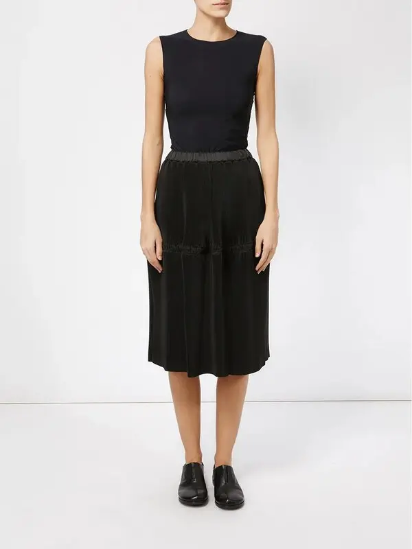 Comme Des Garçons Structured Midi Skirt