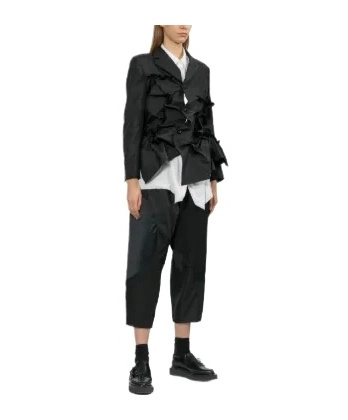 Comme Des Garçons Ruffled Deconstructed Jacket