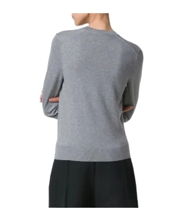 Play Comme Des Garcon Mini Heart V-neck Jumper
