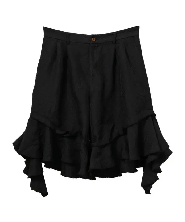 Comme Des Garçons Ruffled Shorts