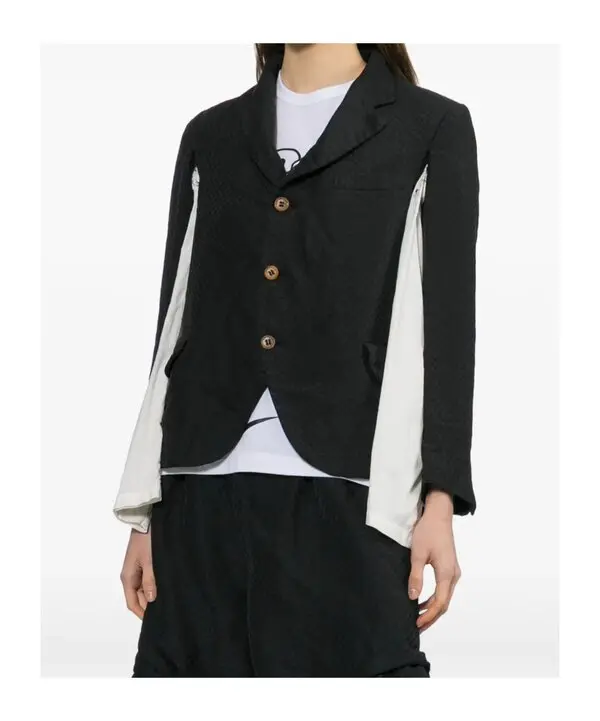 Comme Des Garçons Textured Suit Jacket