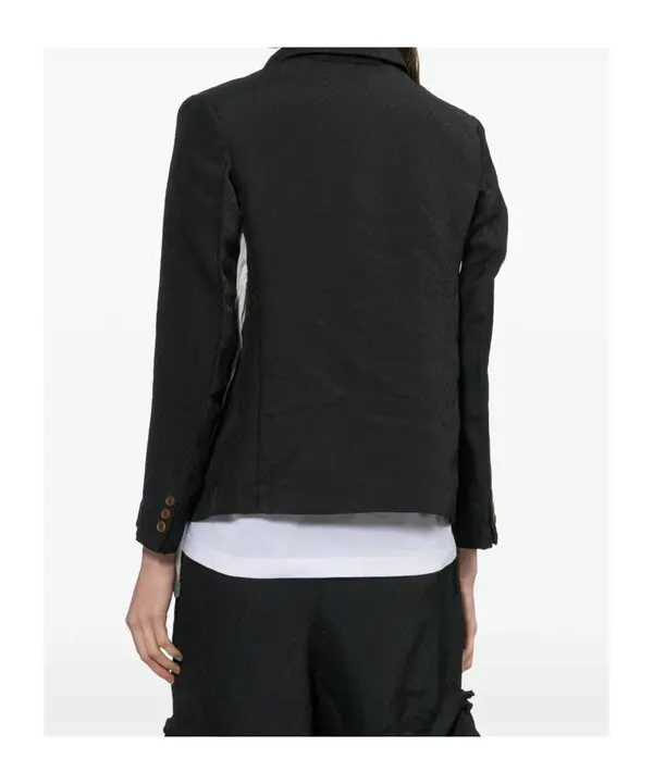Comme Des Garçons Textured Suit Jacket