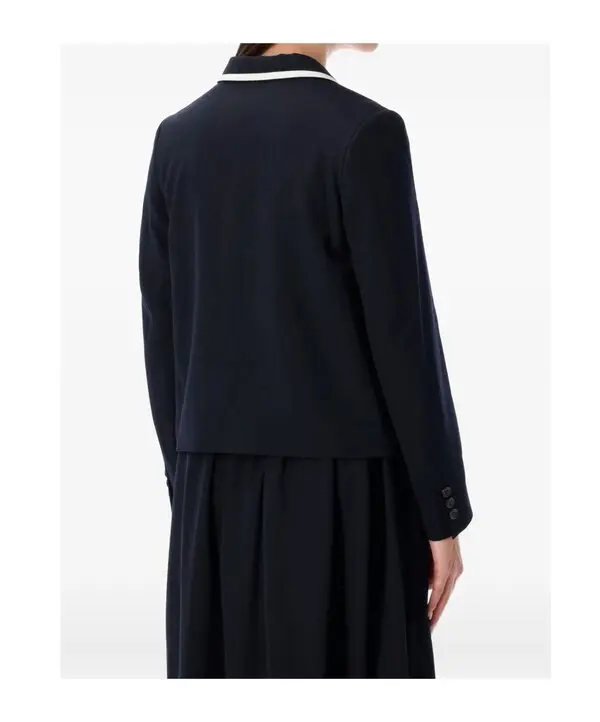 Comme Des Garçons Piped-trim Jacket
