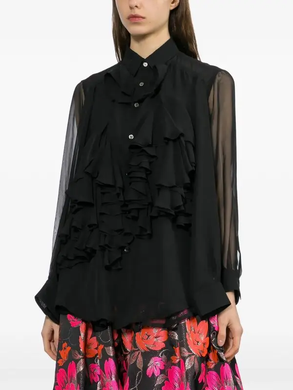Comme Des Garçons Ruffled Shirt