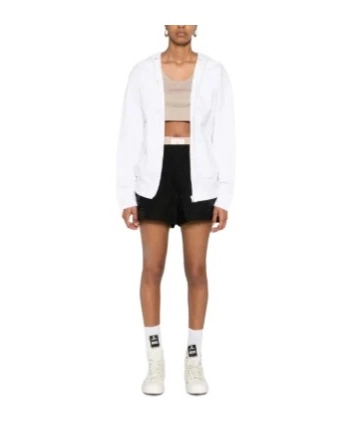 Play Comme Des Garcon Logo Heart Appliqué Zip Hoodie