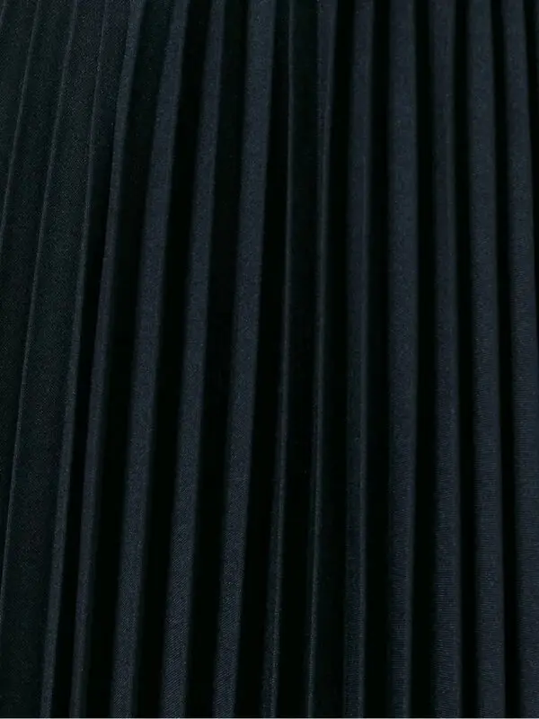 Comme Des Garçons Pleated Midi Skirt