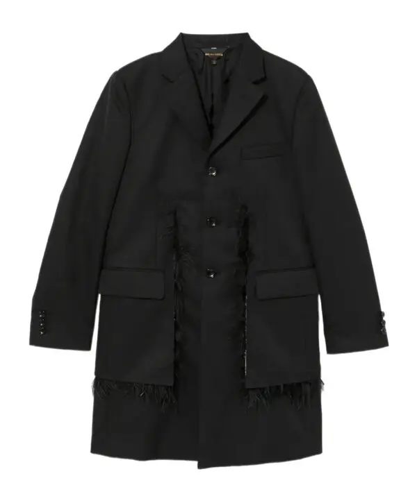 Comme Des Garçons Button-down Coat