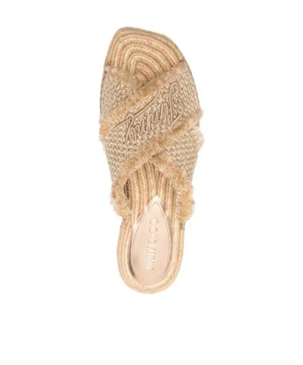 JIMMY CHOO Knitted Slippers