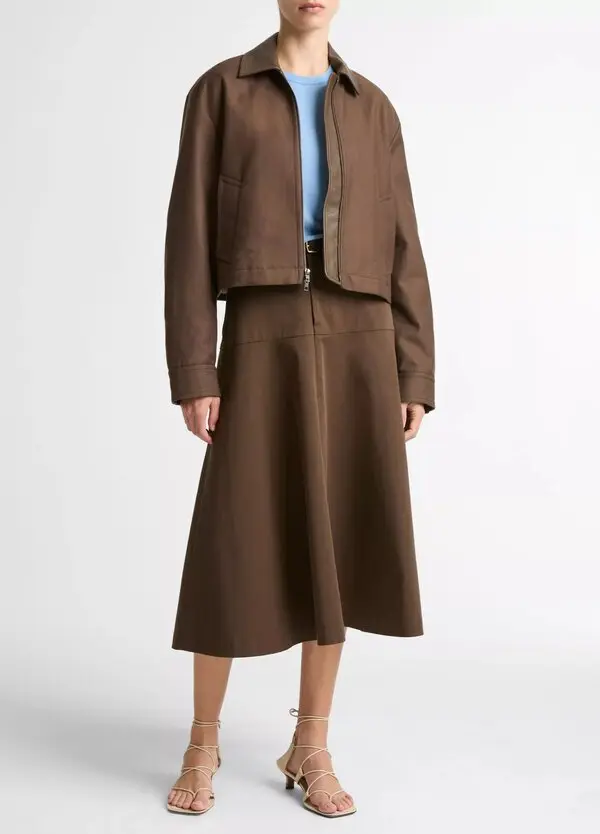 Vince Twill Collar Jacket