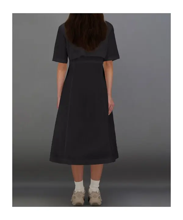 Herno Crinkle Drawstring Dress