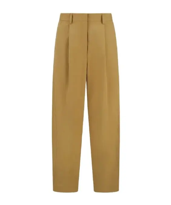 Herno Elasticated Tailored Trousers - Green