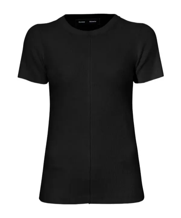 Proenza Schouler Ribbed Crew Neck T-shirt