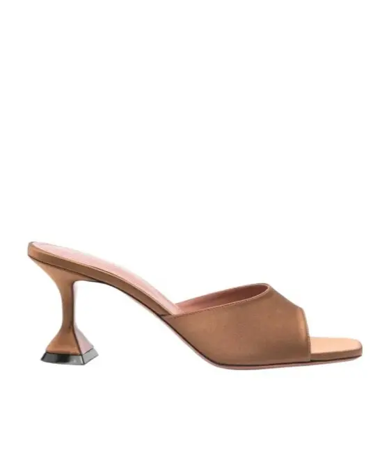 Amina Muaddi Open-toe Square-toe High-heel Sandals