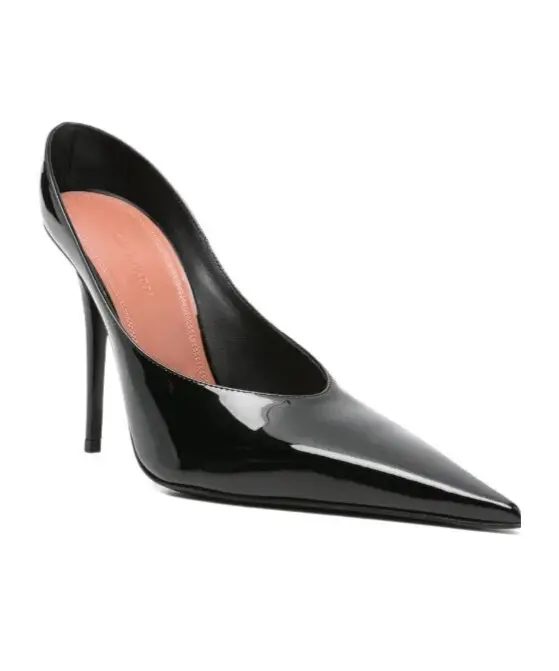 Amina Muaddi Pointed-toe High Heels