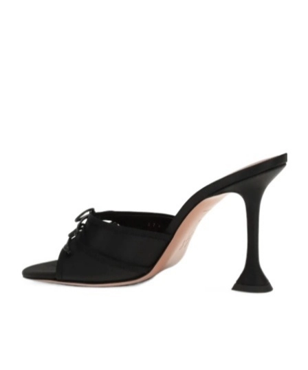 Amina Muaddi Bow-detail Heeled Sandals