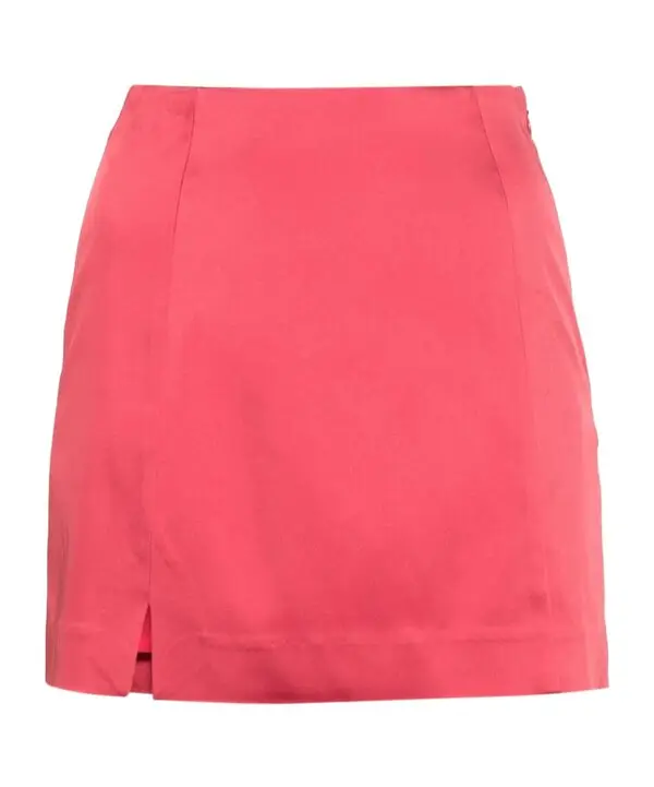 Cult Gaia Flor Satin Mini Skirt - Pink